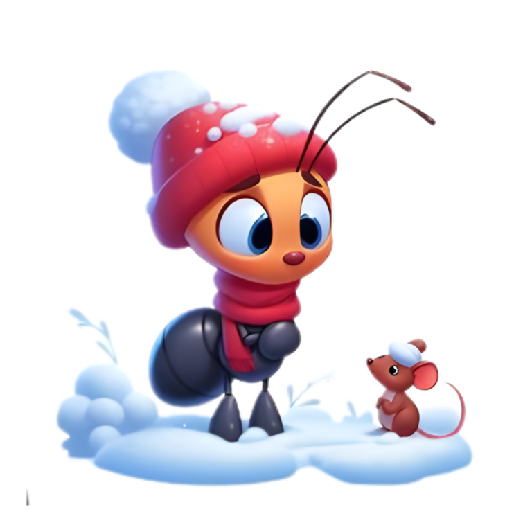 A Formiguinha e a Neve - Mundo das Fábulas