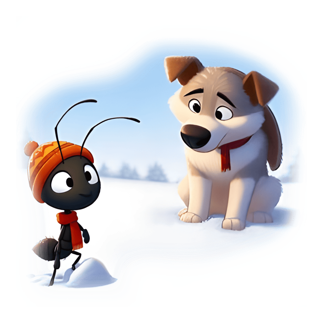A Formiguinha e a Neve - Mundo das Fábulas