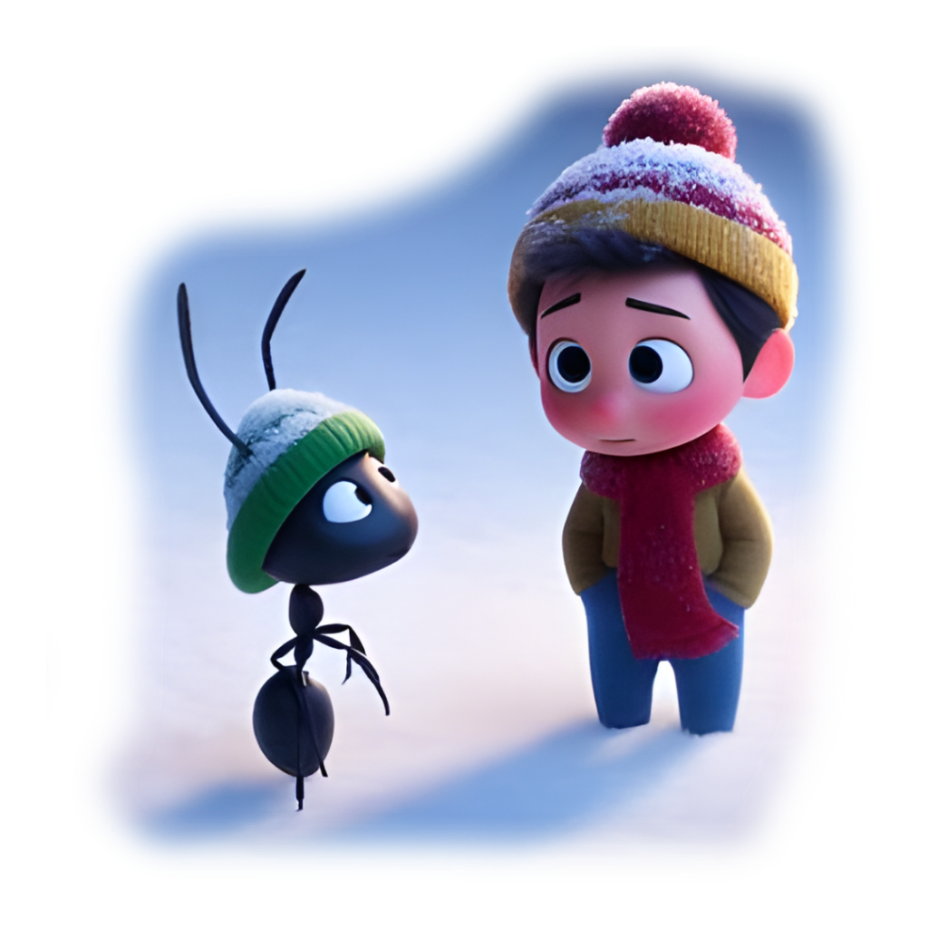 A Formiguinha e a Neve - Mundo das Fábulas